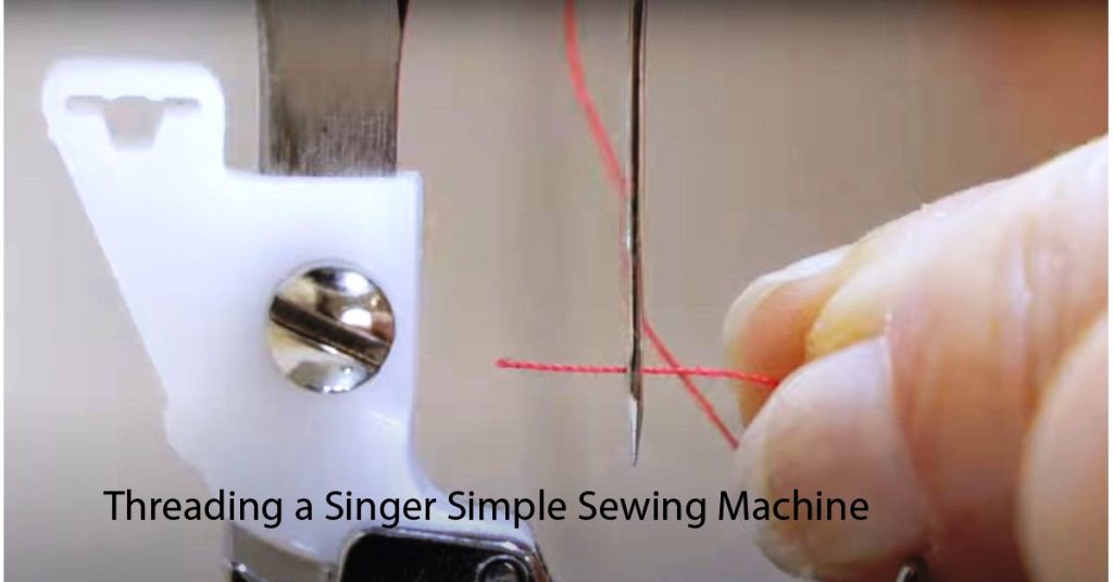 Step-by-Step Guide: Threading A Singer Simple Sewing Machine